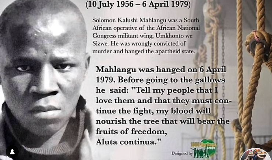 Solomon Mahlangu NewOnNetflixUK Fan On X: "Kalushi: The Story Of